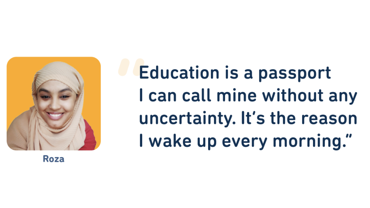 What does education mean to a refugee?