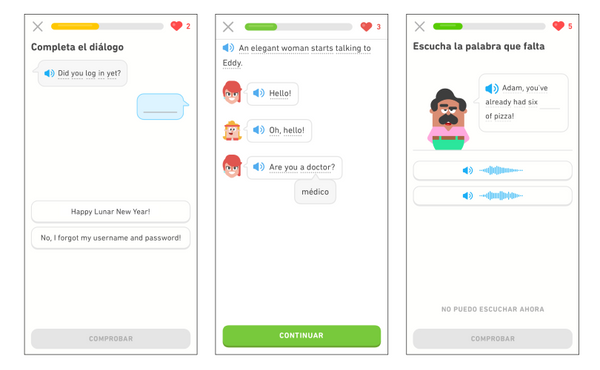 ¿Cómo enseña idiomas Duolingo?
